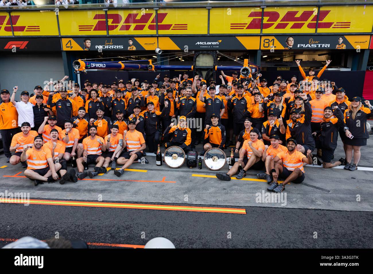 McLaren F1 Team celebration during the Formula 1 Louis Vuitton ...