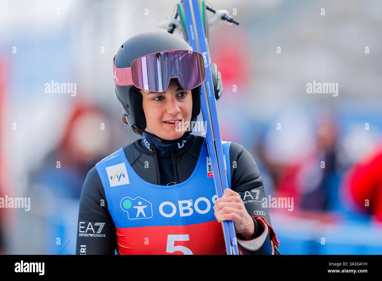 CORRECTS ID - Italy's Veronica Gianmoena during the combined individual ...