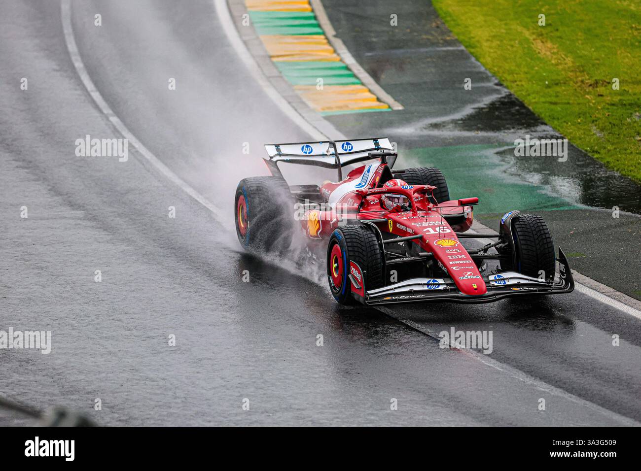 Australia, Australia. 16th Mar, 2025. Charles Leclerc (MON) - Scuderia Ferrari - Ferrari SF-25 ...