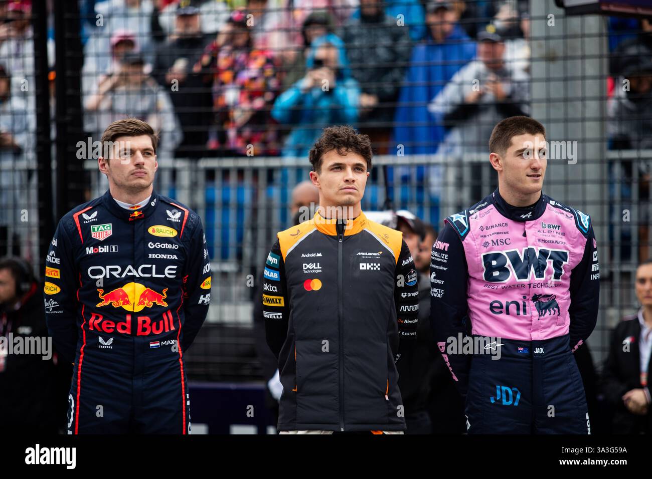 DOOHAN Jack (aus), Alpine F1 Team A525, portrait NORRIS Lando (gbr), McLaren F1 Team MCL39 ...