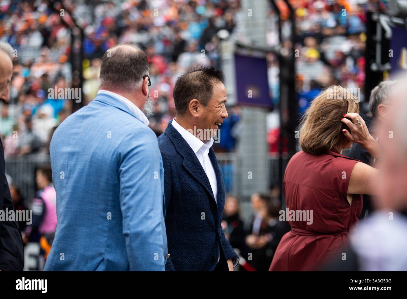 Vips grid during the Formula 1 Louis Vuitton Australian Grand Prix 2025 ...