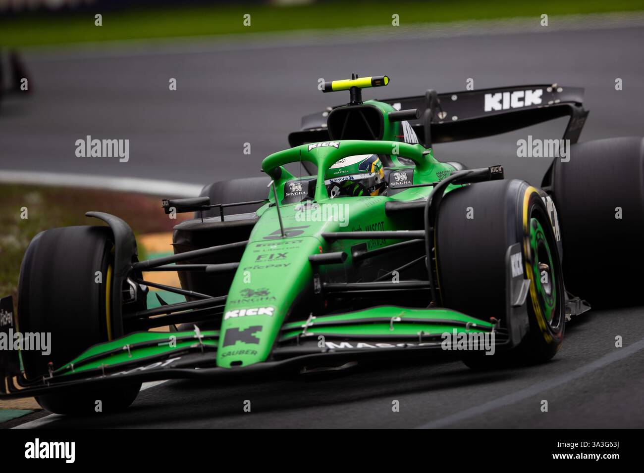 Melbourne, Australia. 16th Mar, 2025.05 BORTOLETO Gabriel (bra), Stake ...