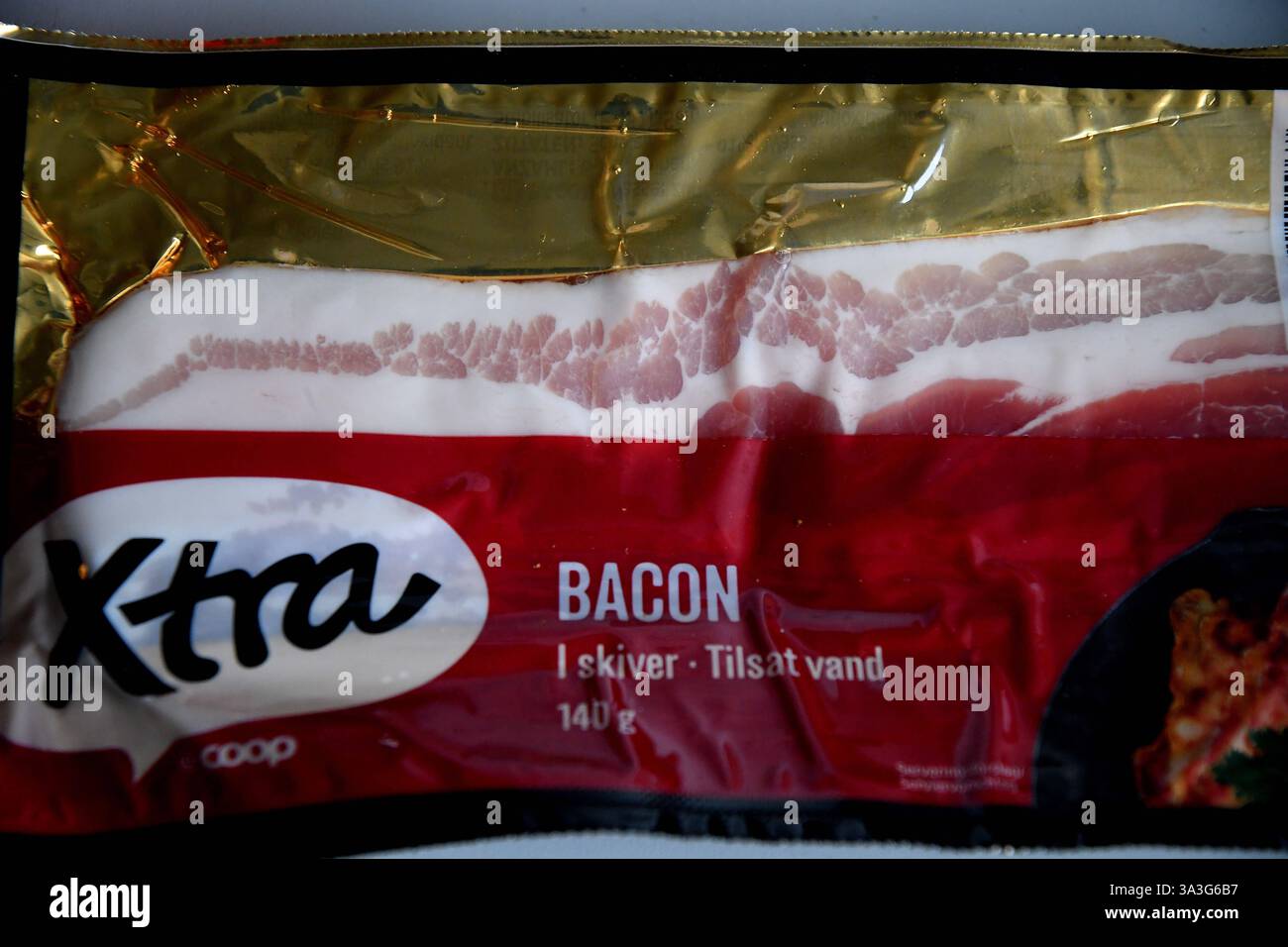 Copenhagen/ Denmark/16 MARCH 2025/xtra bacon slices in copenhagen ...