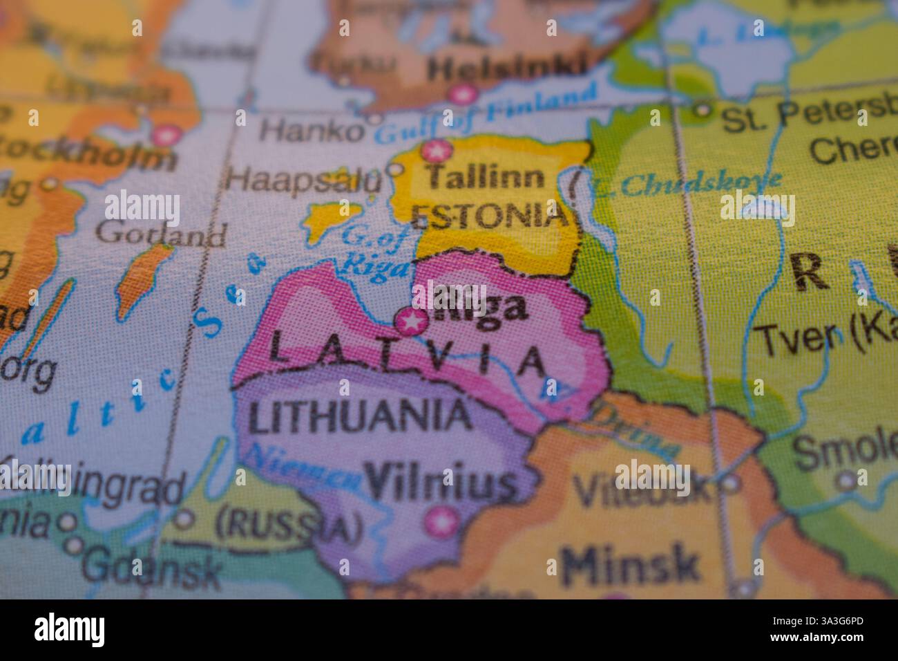 Old riga map hi-res stock photography and images - Alamy