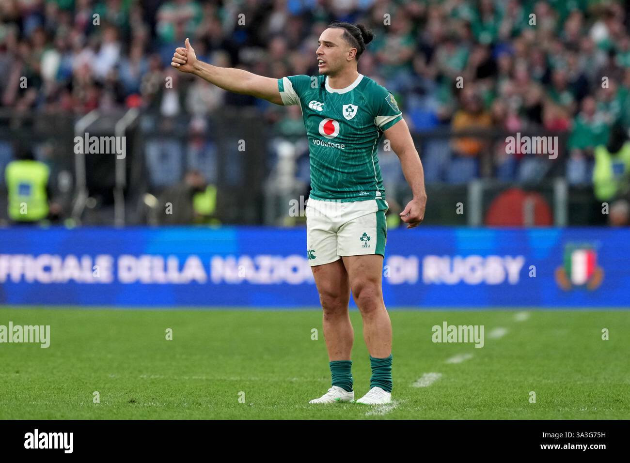 James Lowe of Ireland during the Six Nations rugby match between Italy ...