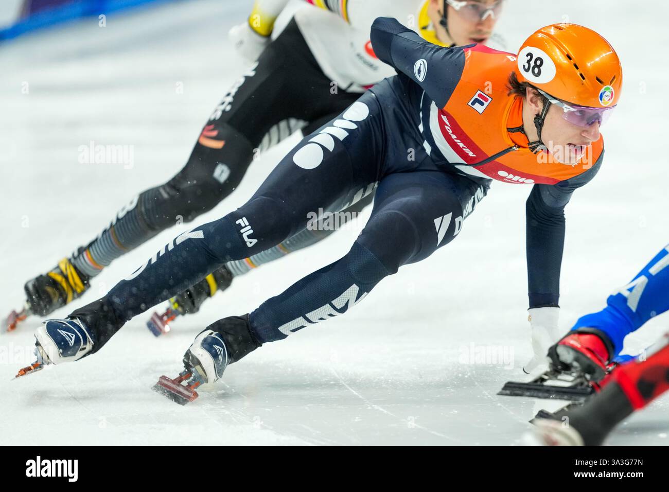 BEIJING, CHINA - MARCH 16: Daan Kos of Netherlands during the ISU World ...