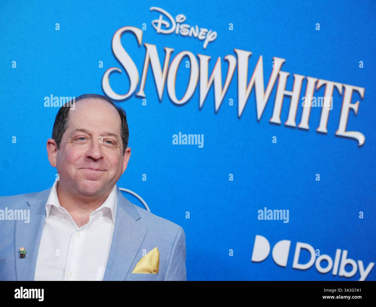 Los Angeles, USA. 15th Mar, 2025. Jason Kravits arrives at Walt Disney ...
