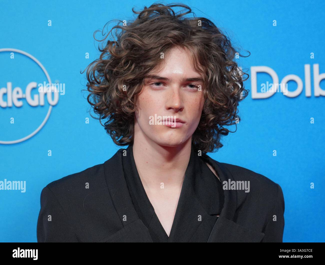 Los Angeles, USA. 15th Mar, 2025. Liam MacKenzie arrives at Walt Disney ...