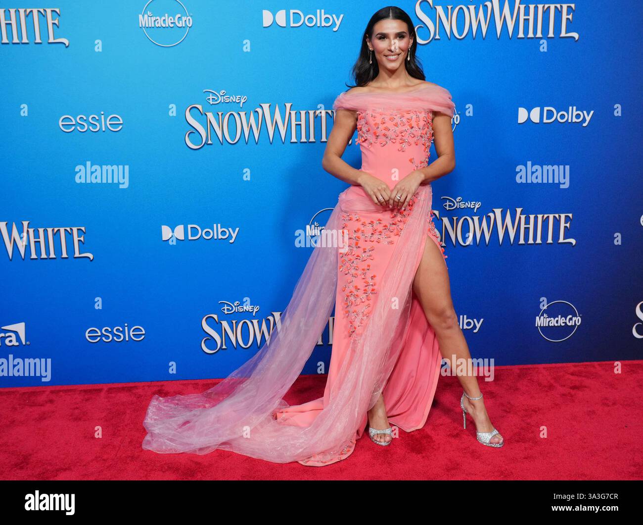 Lorena Andrea arrives at Walt Disney Studios' SNOW WHITE World Premiere ...