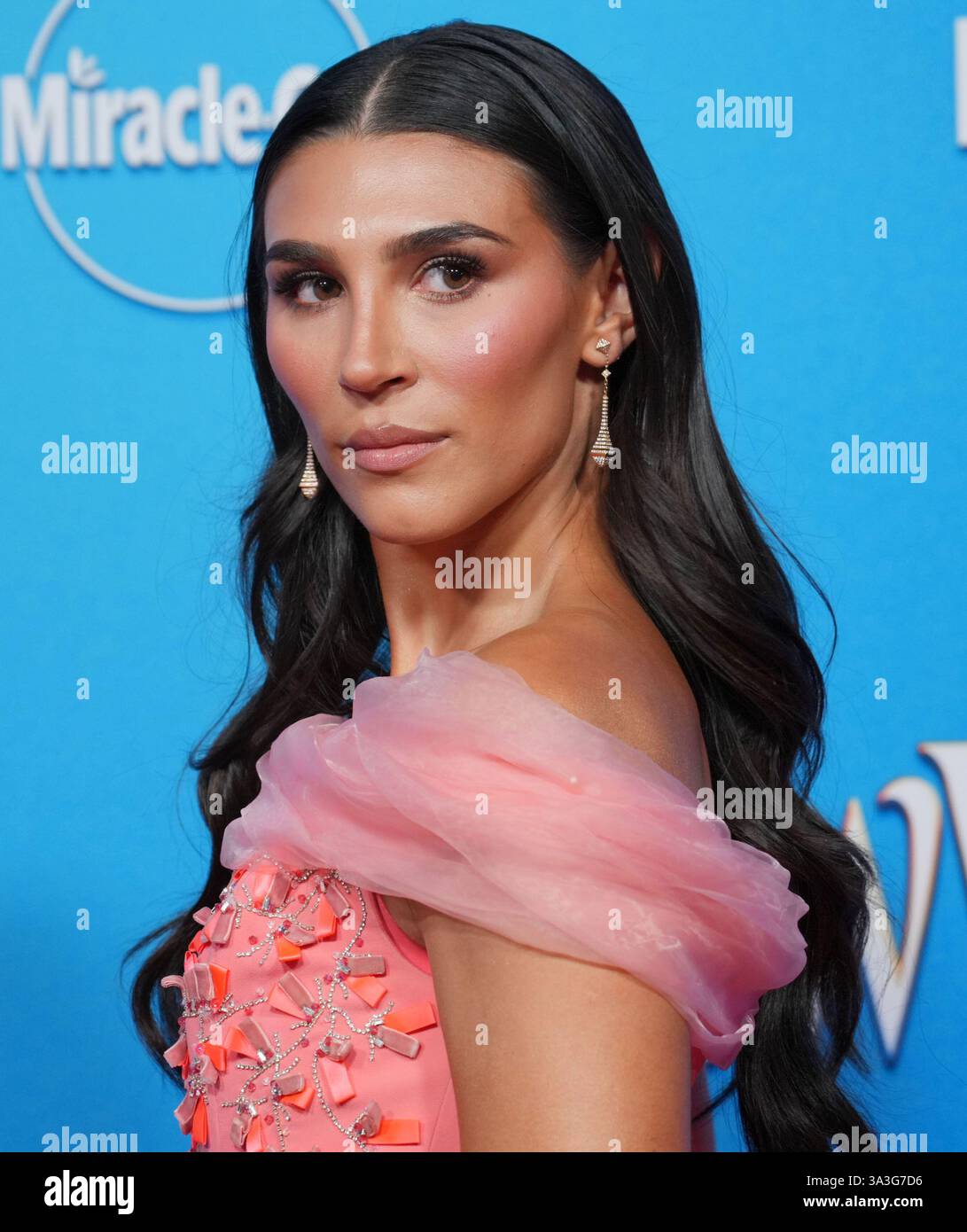 Los Angeles, USA. 15th Mar, 2025. Lorena Andrea arrives at Walt Disney ...