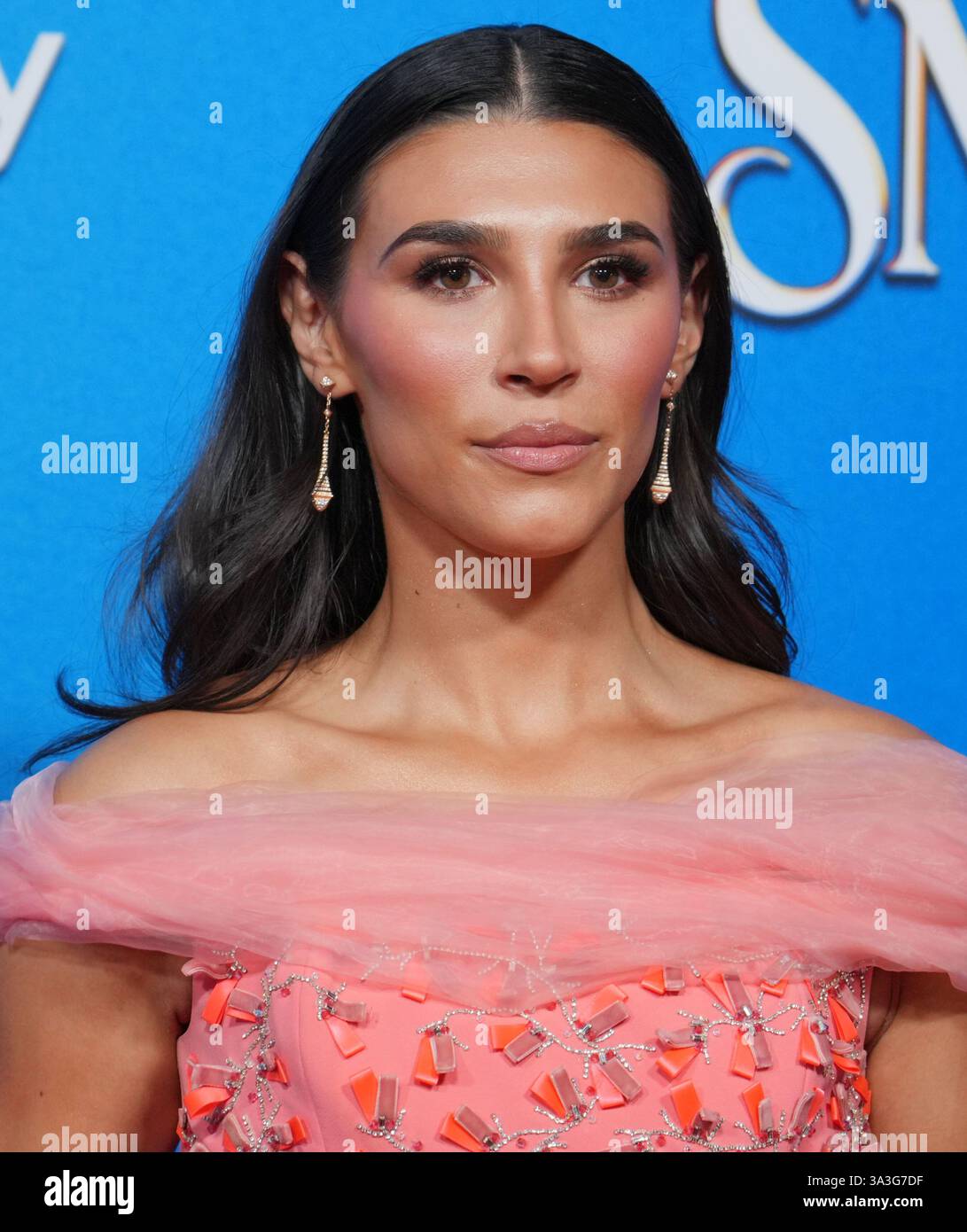 Los Angeles, USA. 15th Mar, 2025. Lorena Andrea arrives at Walt Disney ...
