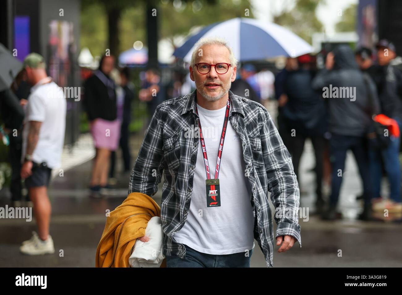 Melbourne, Australia. 16th March, 2025. Jacques Villeneuve (CAN) F1 ...