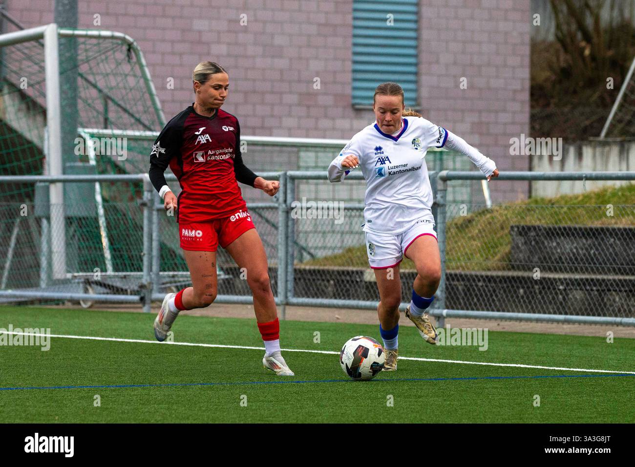 15/03/2025, Muri, Brühl, Women's Super League: FC Aarau Frauen - FC ...
