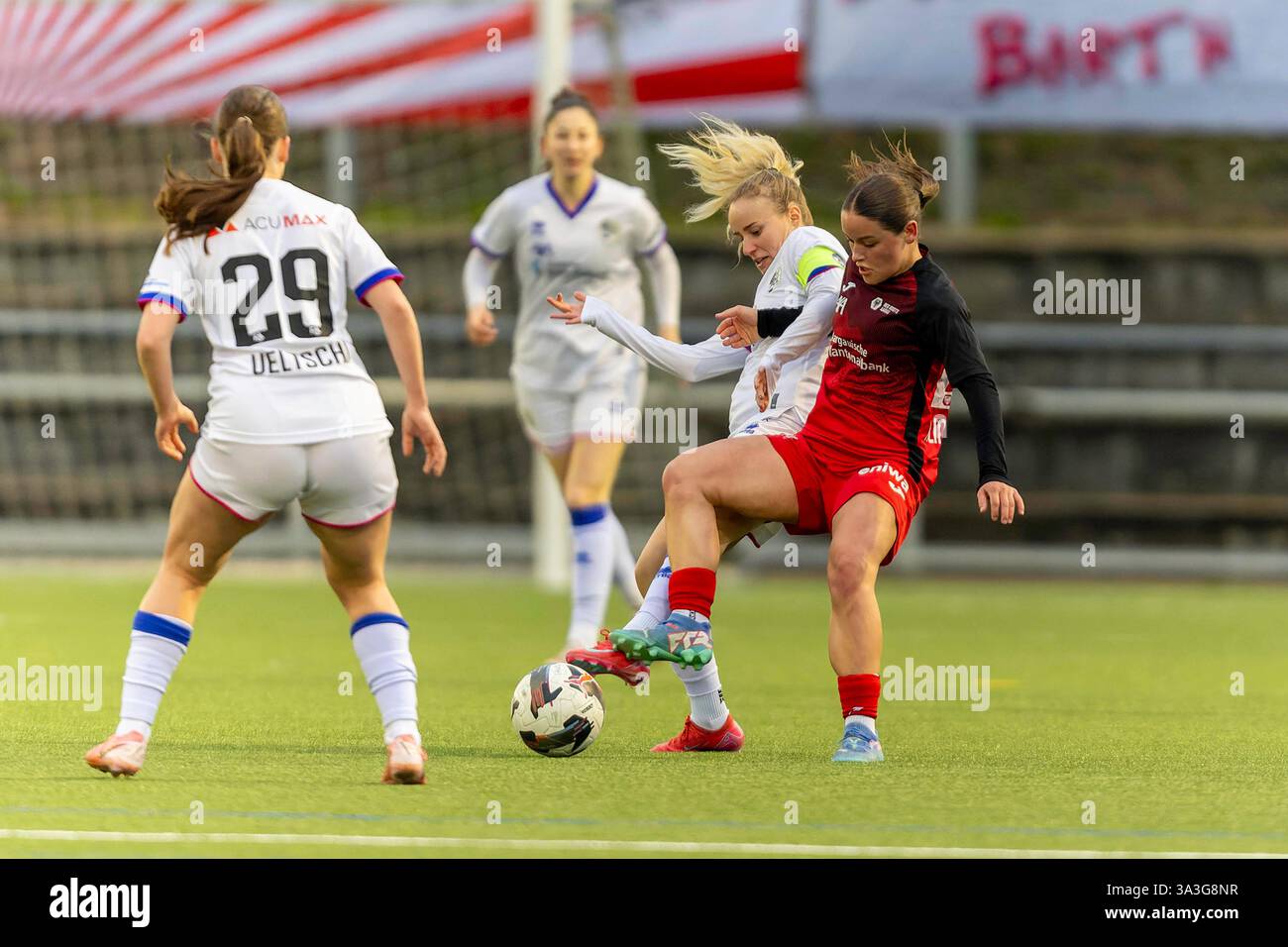 15/03/2025, Muri, Brühl, Women's Super League: FC Aarau Frauen - FC ...