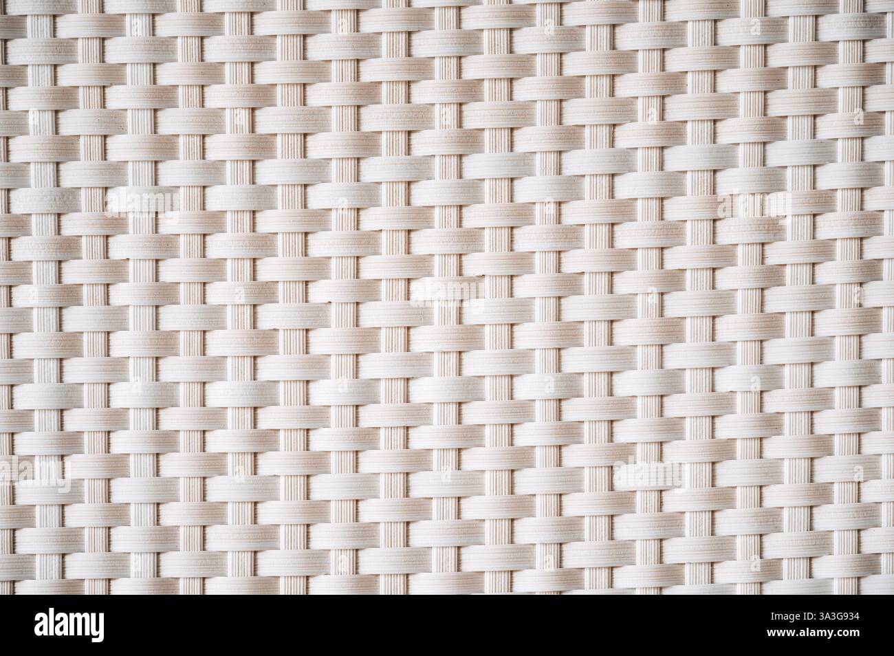 white background with rattan weave texture Stock Photo - Alamy