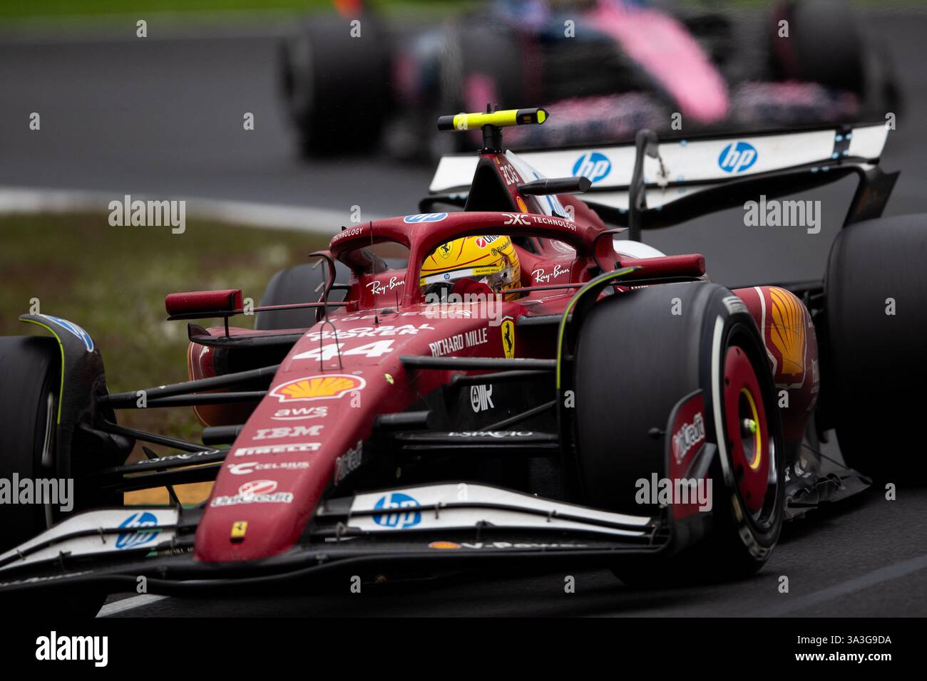 44 HAMILTON Lewis (gbr), Scuderia Ferrari SF-25, action during the Formula 1 Louis Vuitton ...
