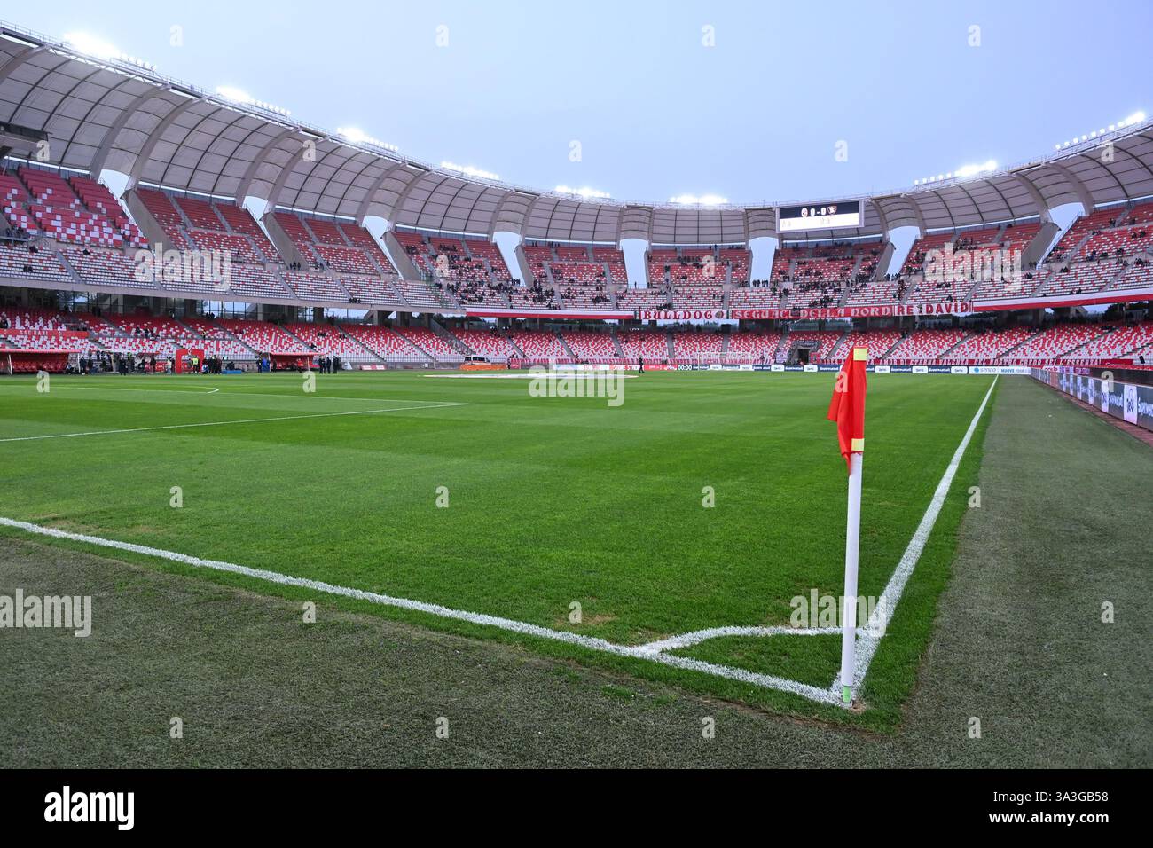 Bari, Italy. 15th Mar, 2025. General view inside San Nicola Stadium of ...