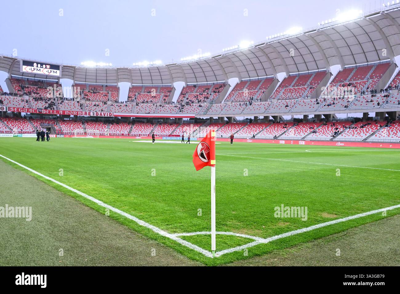 Bari, Italy 14th Mar. 2025: General view inside San Nicola Stadium of ...