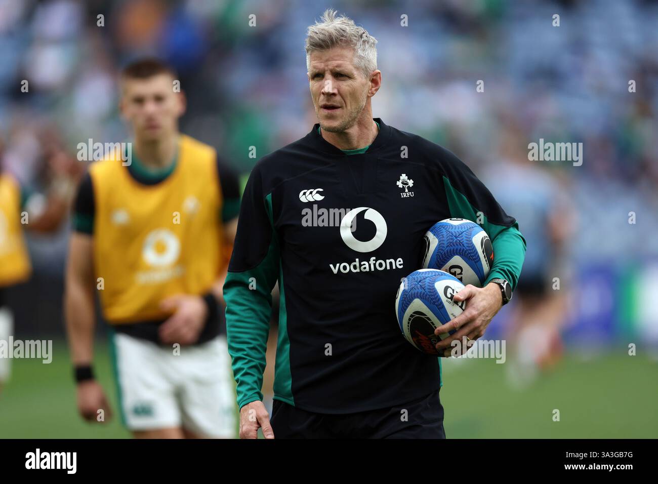 Rome, Italy. 15th Mar, 2025. Rome, Italy - 15.03.2025: Simon Easterby ...