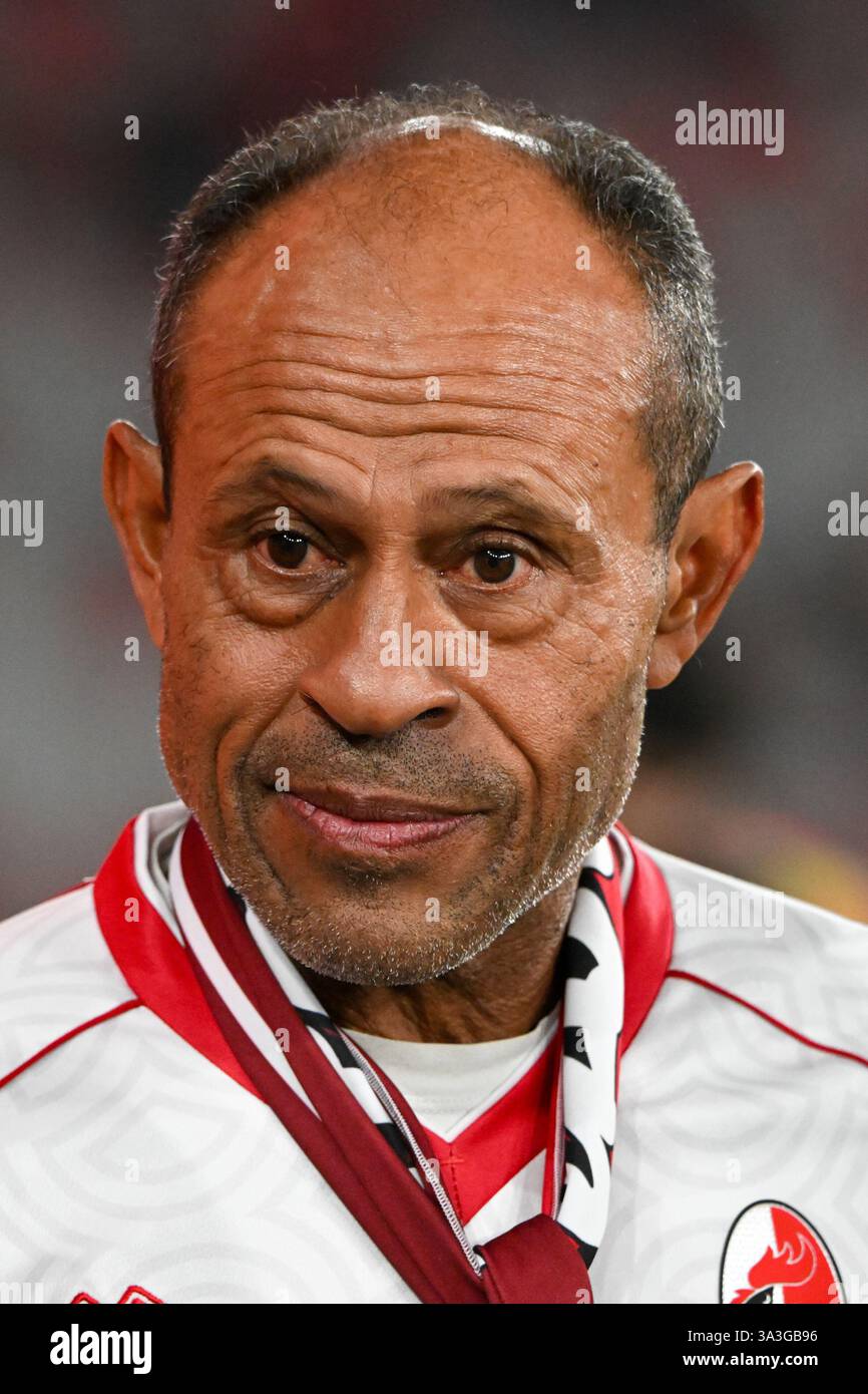 Bari, Italy. 15th Mar, 2025. Joao Paulo, former SSC Bari footballer ...