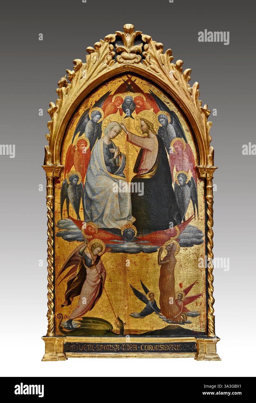 Incoronazione della Vergine con San Michele arcangelo e Santa Maria ...