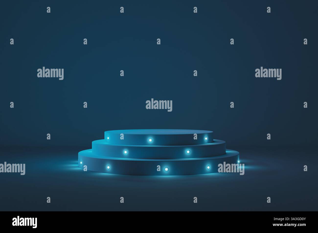 3d presentation pedestal circle hi-res stock photography and images - Alamy