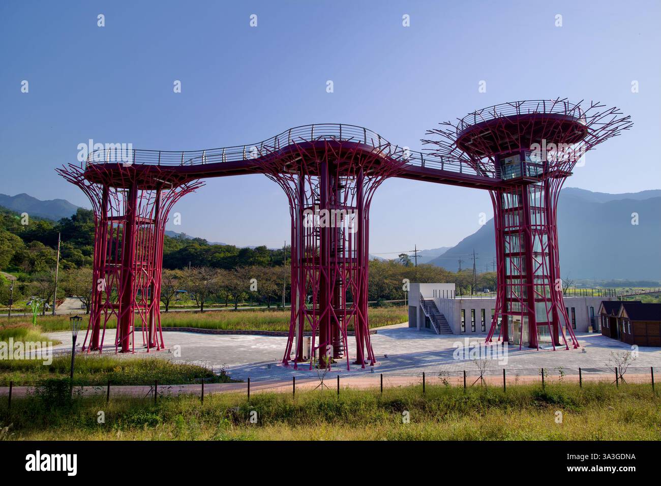 Gurye County, South Korea - October 3, 2021: The Seomjin River ...