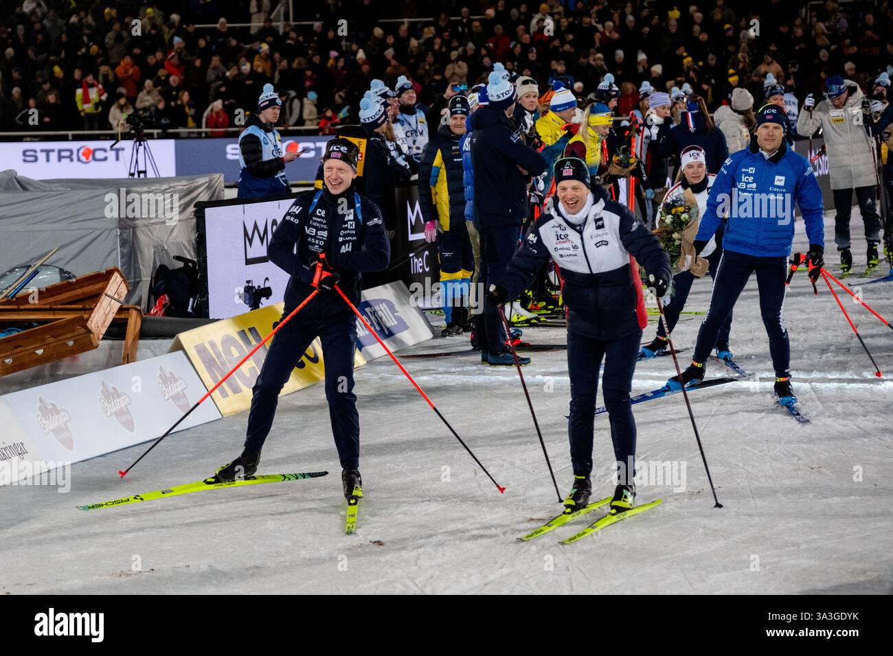 Johannes Thingnes Boe and his brother Tarjei Boe of Norway say an ...