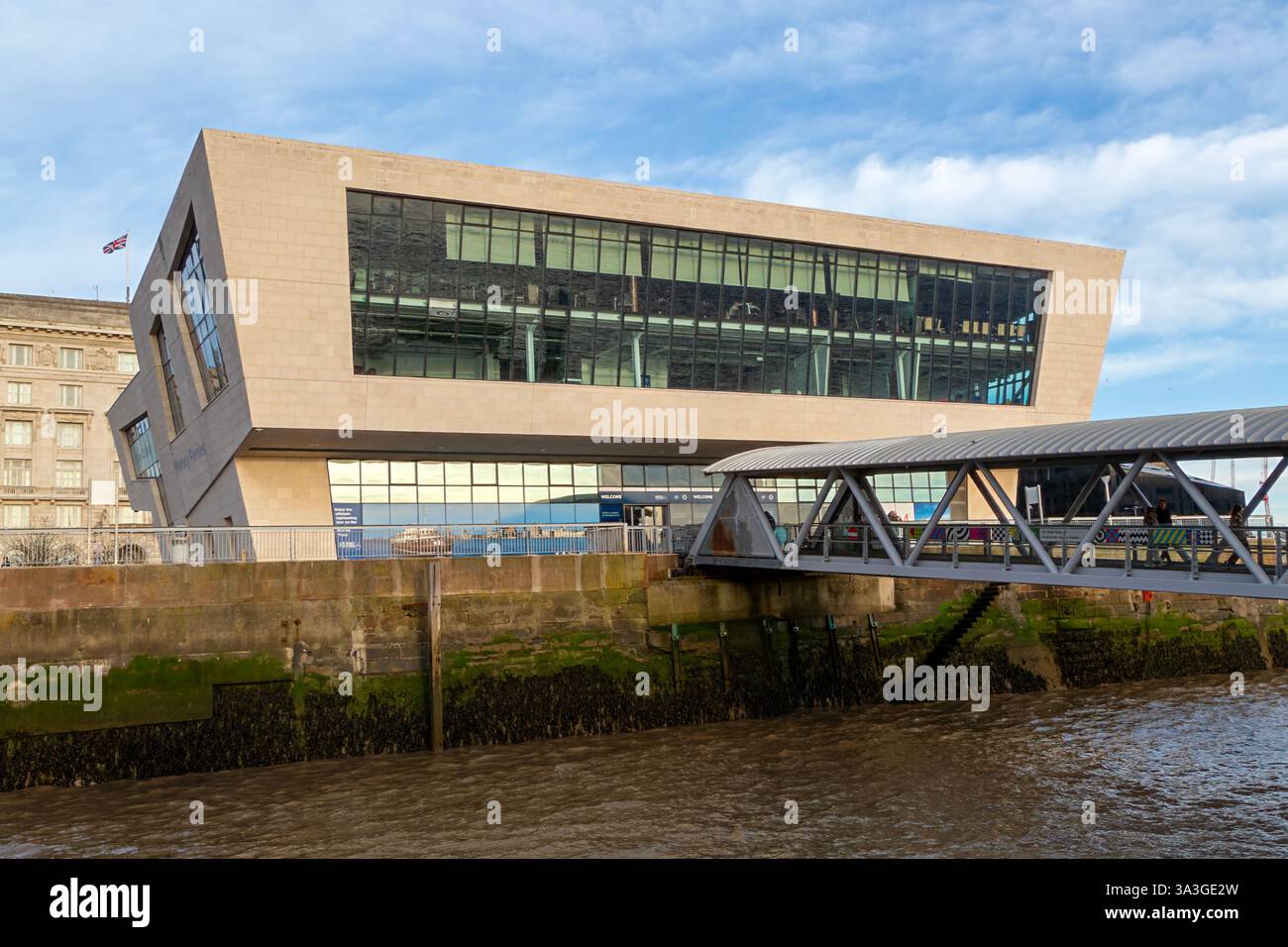 The Liverpool Gerry Marsden Ferry Terminal building, Mersey Ferries ...