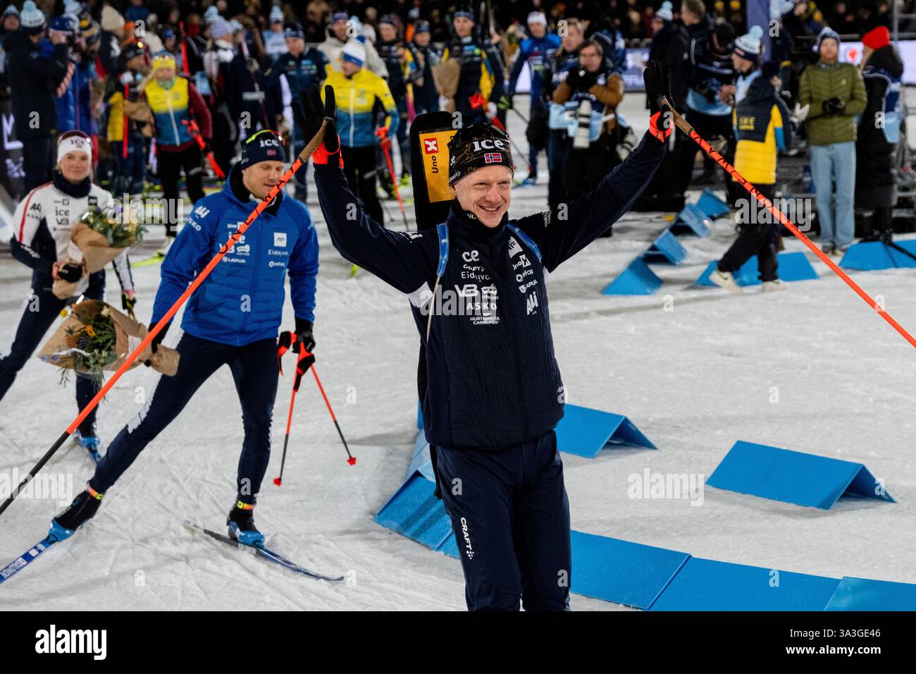 Johannes Thingnes Boe and his brother Tarjei Boe of Norway say an ...