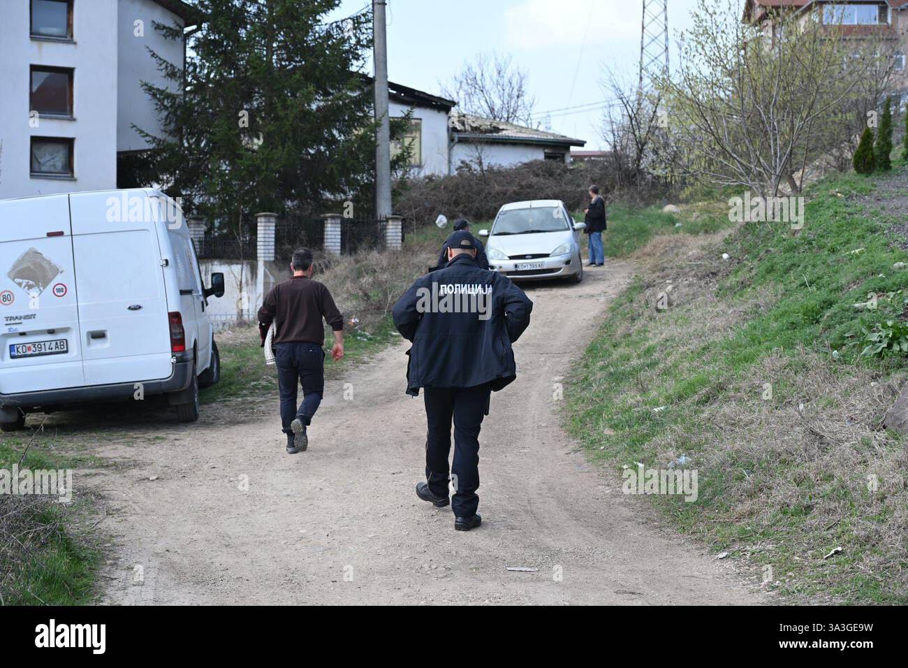 Zagreb, Croatia. 07th Feb, 2025. Emergency responders operate outside a ...