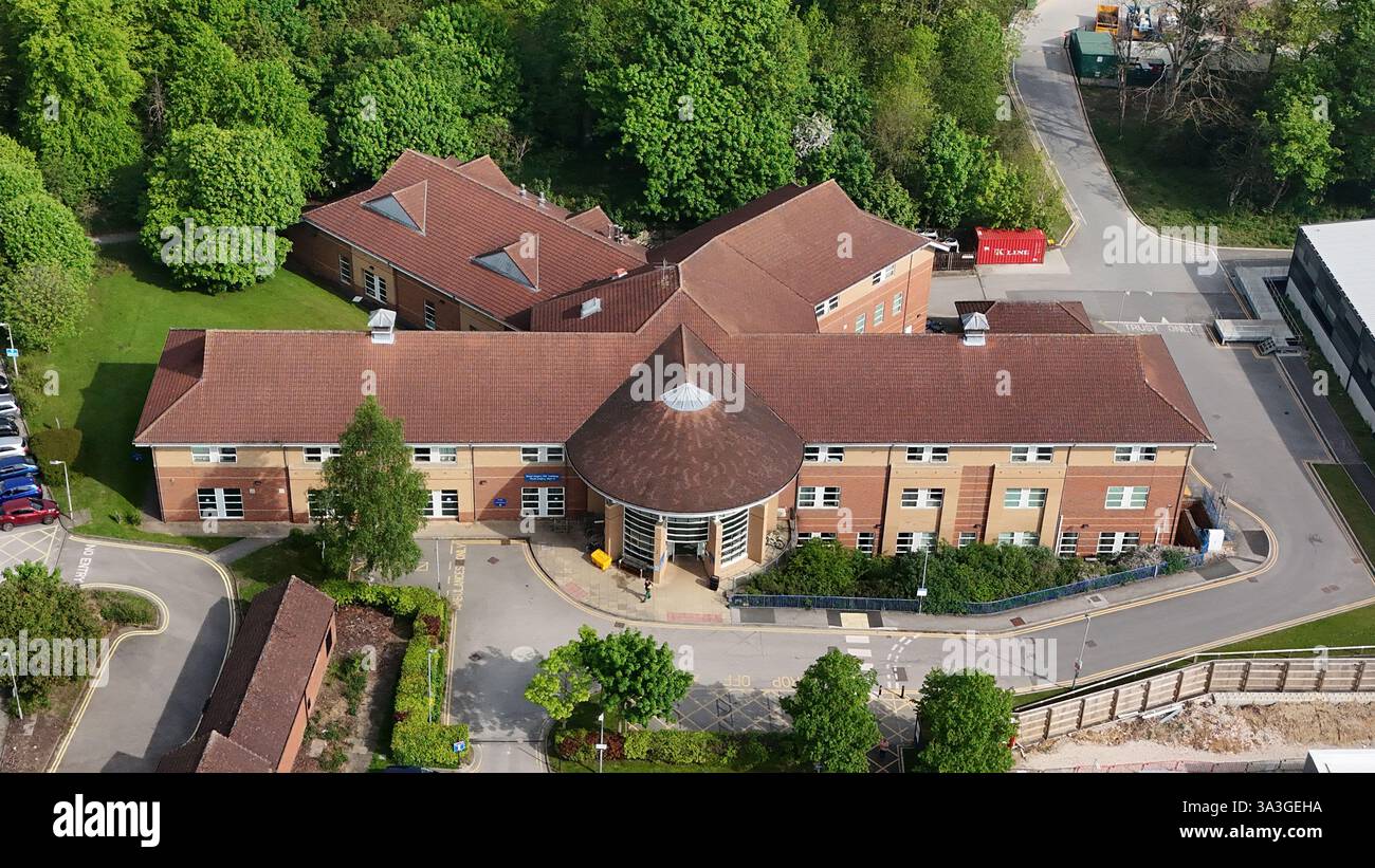 aerial view of Castle Hill Hospital. Cottingham, Hull Stock Photo - Alamy