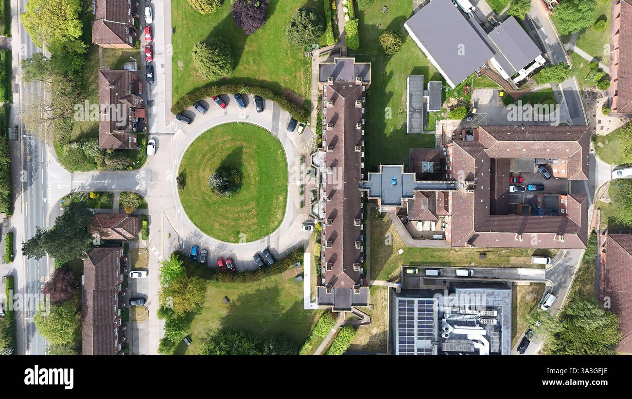 aerial view of Castle Hill Hospital. Cottingham, Hull Stock Photo - Alamy