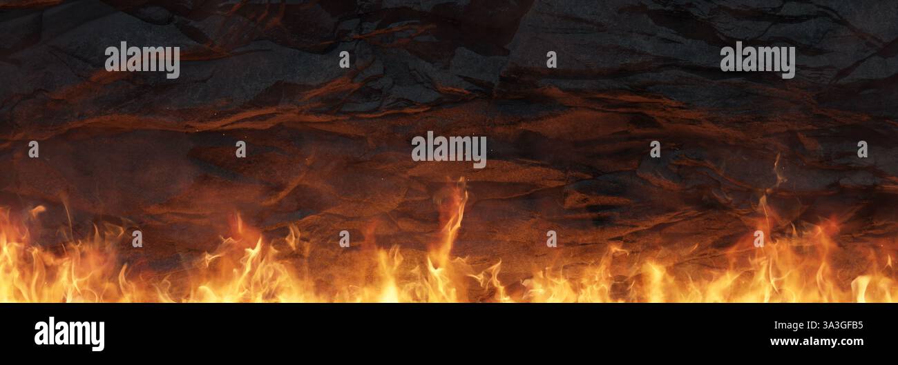 3d rendering bright bonfire hi-res stock photography and images - Alamy