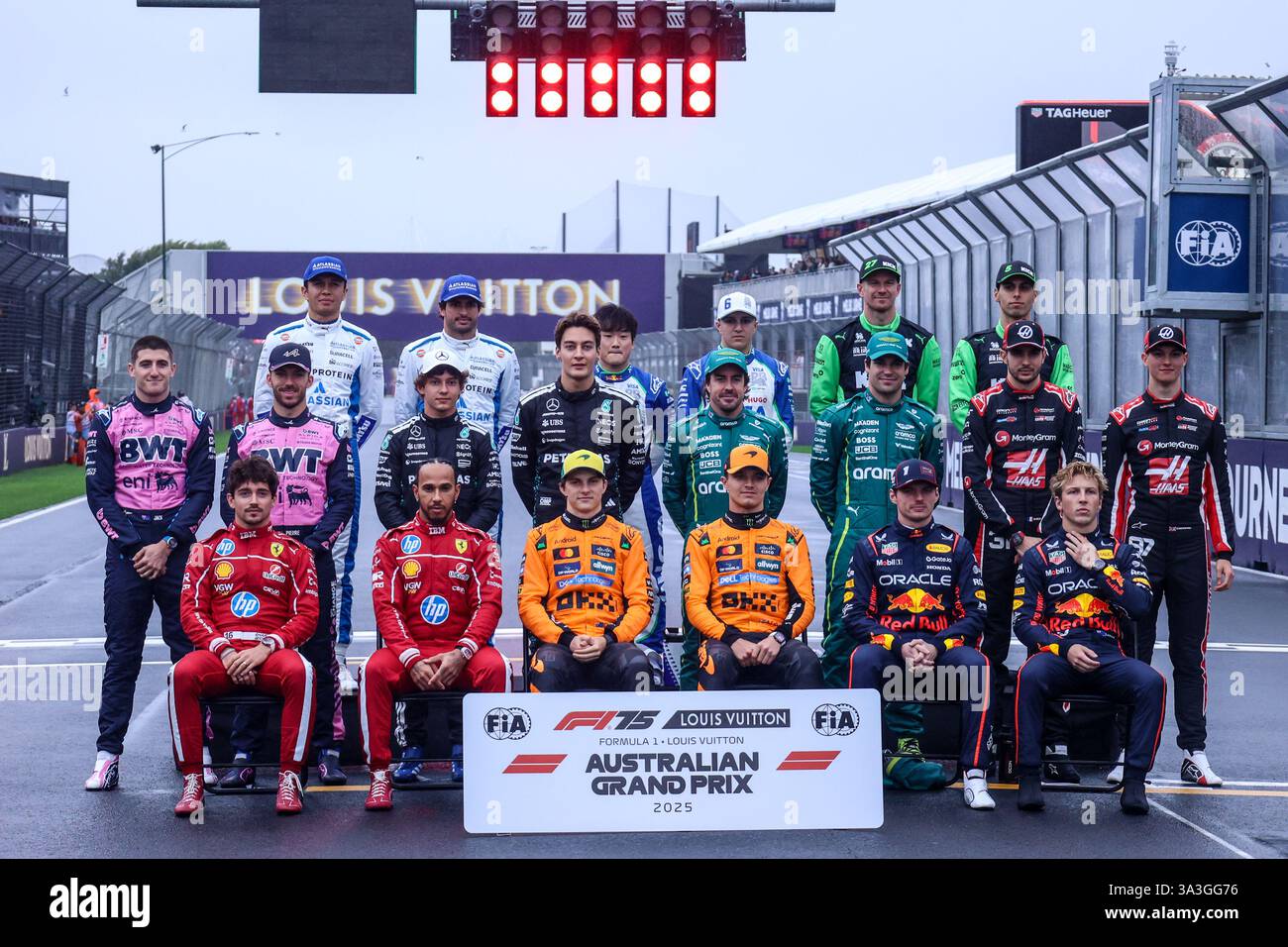 Leclerc norris russell verstappen hi-res stock photography and images - Alamy