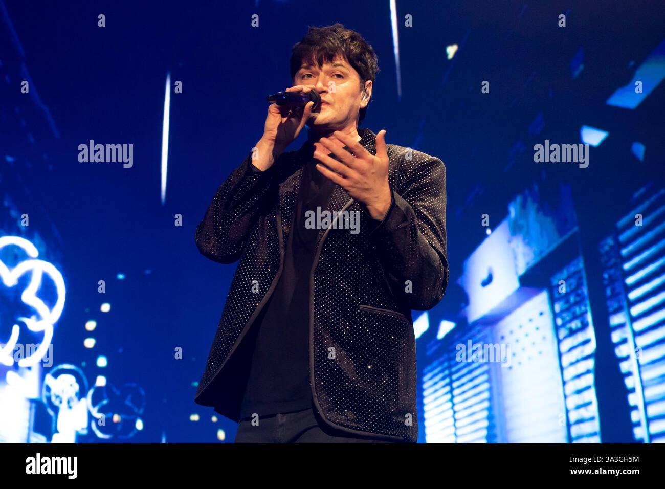 Porto, Portugal. 15th Mar, 2025. Danny O'Donoghue, lead singer of Irish ...