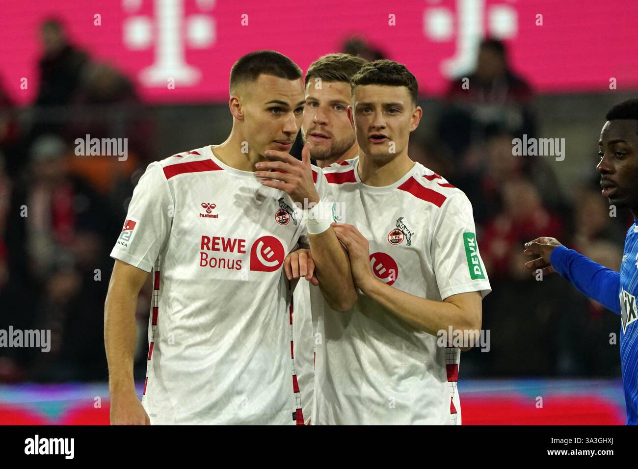 Fussball, 2 BL Saison 2024/2025, 1.FC Köln vs SV Darmstadt Tim Lemperle, Imad Rondic, ERic ...