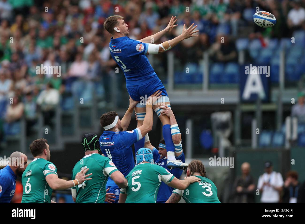 Federico Ruzza of Italy seen in action during the M6N Guinness Six ...