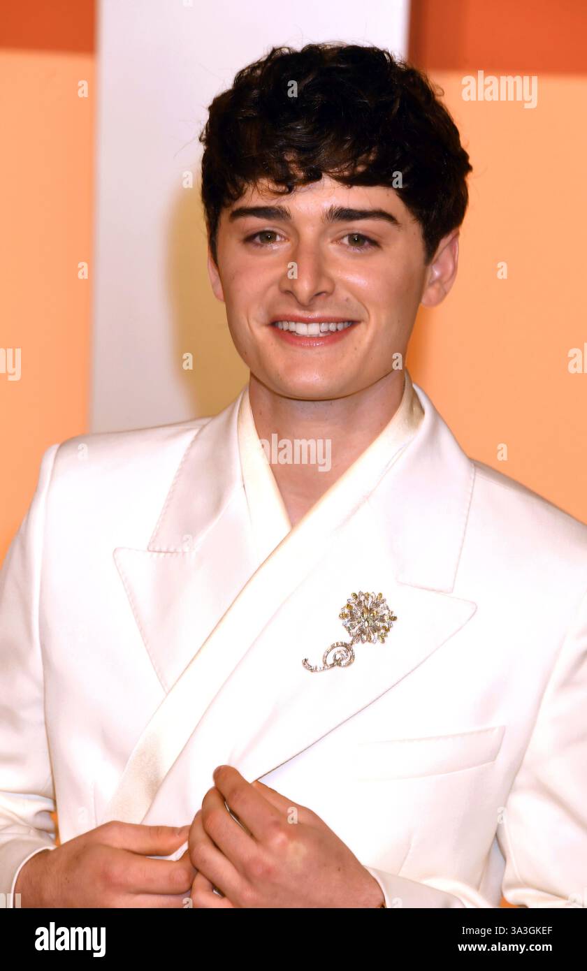 BEVERLY HILLS, CALIFORNIA - MARCH 02: Noah Schnapp attends the 2025 ...