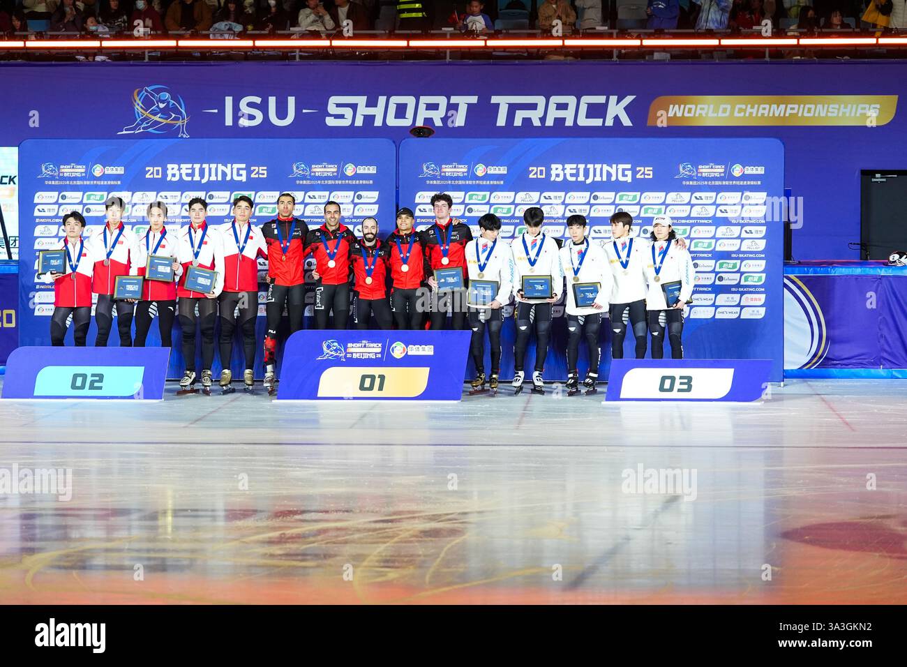 BEIJING, CHINA - MARCH 16: Wenlong Li of China, Long Sun of China ...