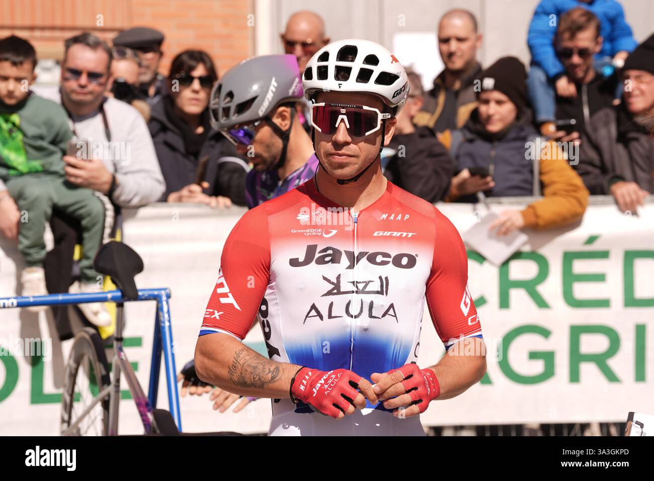 Groenewegen Dylan of Team Jayco Alula during the 60th Tirreno - Adriatico 2025, Stage 7 from ...