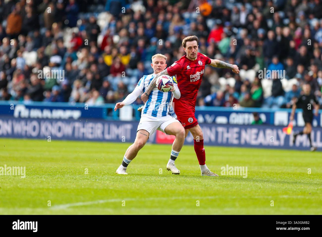 John Smith's Stadium, Huddersfield, England - 15th March 2025 Joe ...