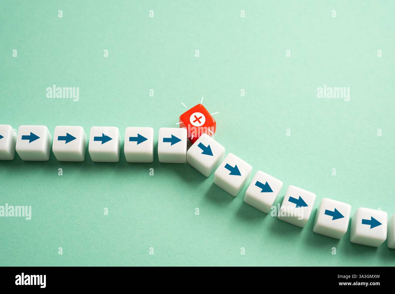 An error changes the course of work. Disrupt workflow, causing delays ...