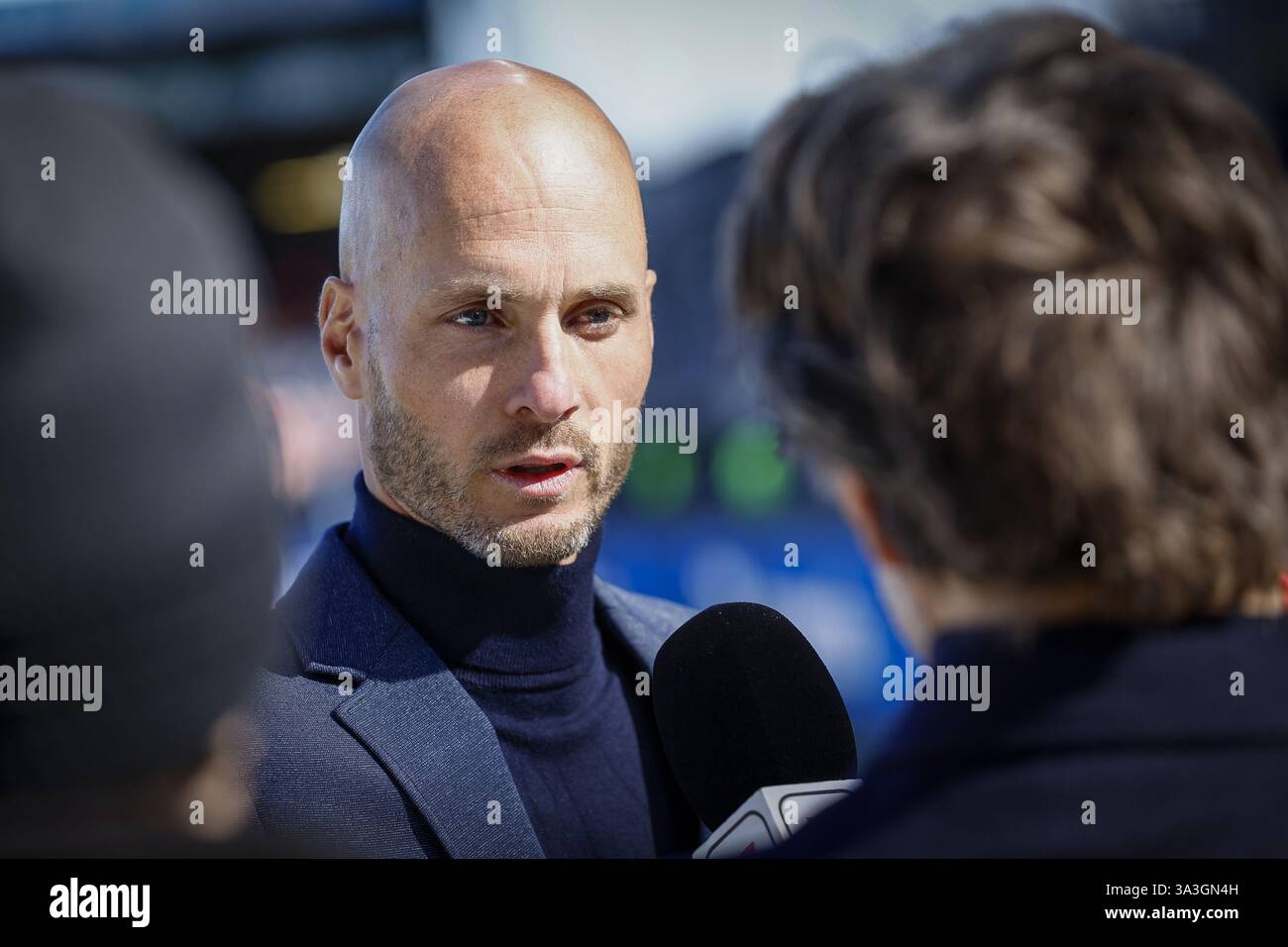 DEVENTER, 16-03-2025. Stadium De Adelaarshost. Dutch Eredivisie ...