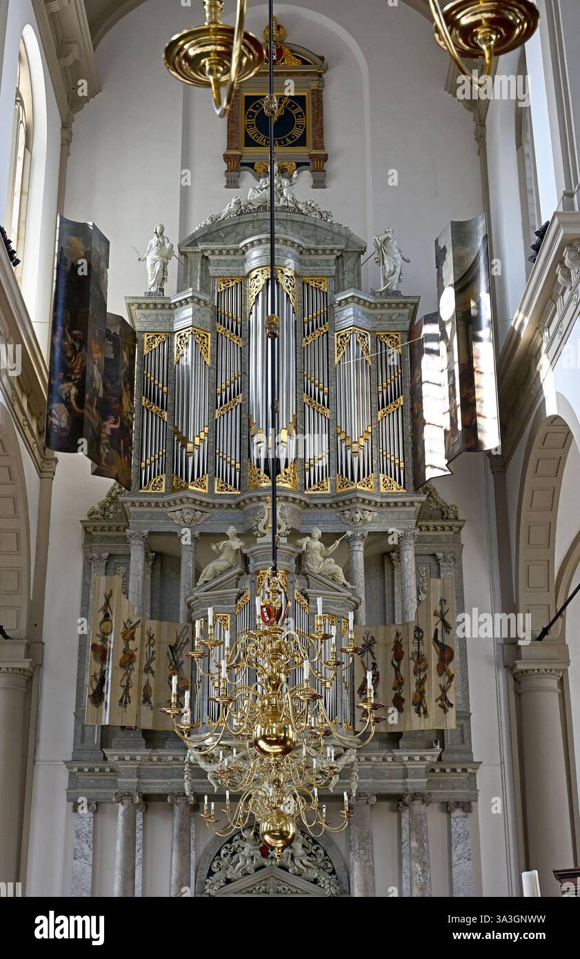 amsterdam, netherlands - 2025.03.07: interior of westerkerk - main ...