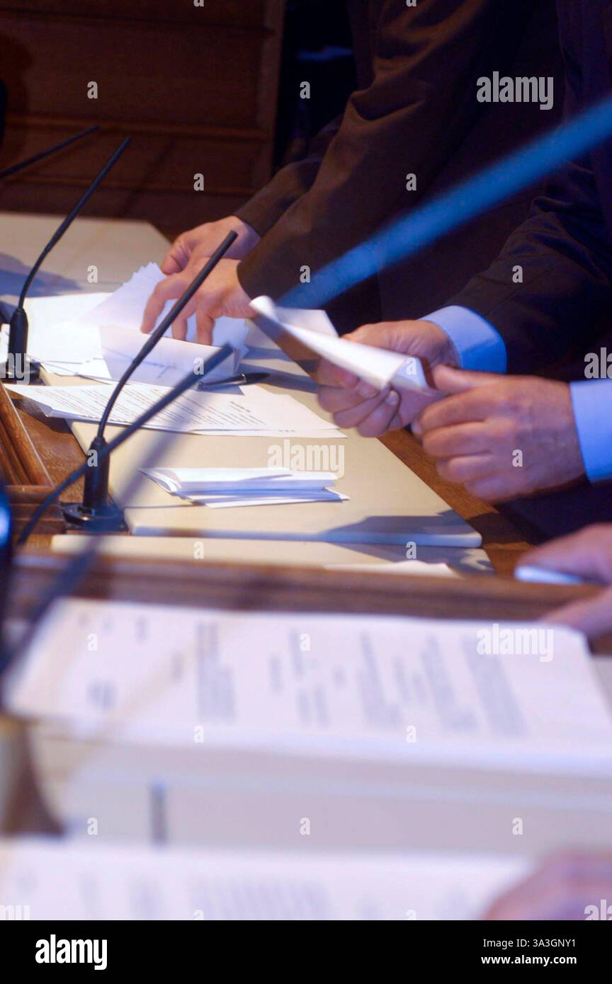 files, documents and paperwork in the office administration and ...