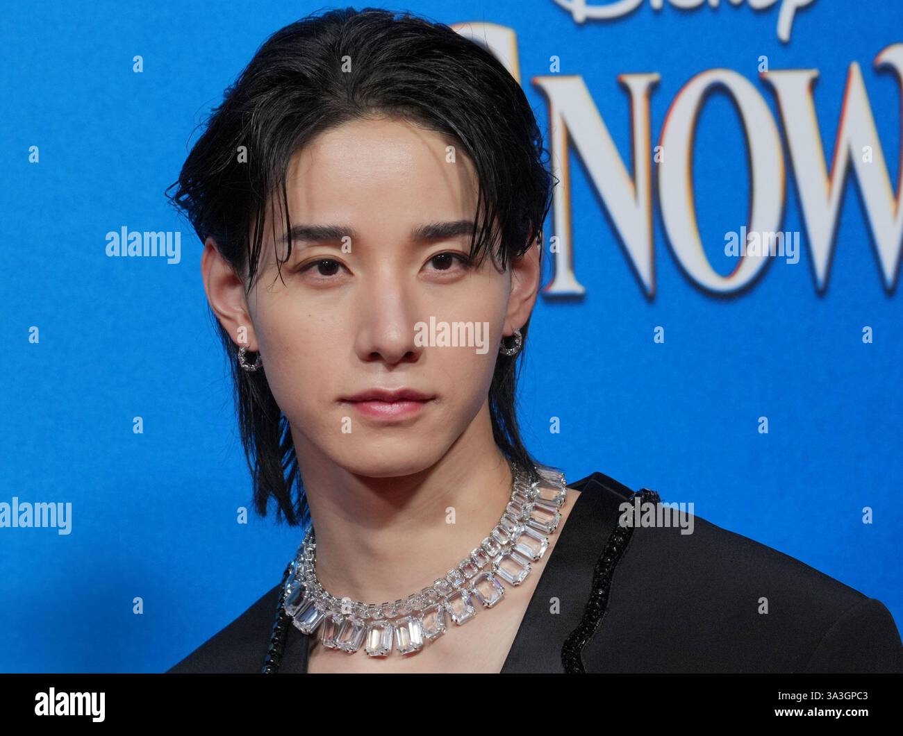 JO1 - Keigo Sato arrives at Walt Disney Studios' SNOW WHITE World Premiere held at the El ...