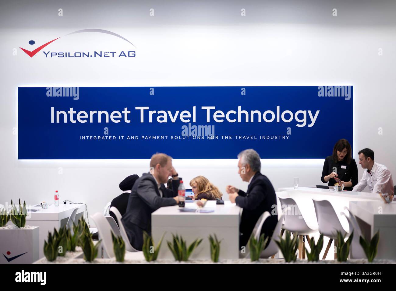 ITB travel fair Berlin Deu, Deutschland, Germany, Berlin, 05.03.2025 Motto Internet Travel ...