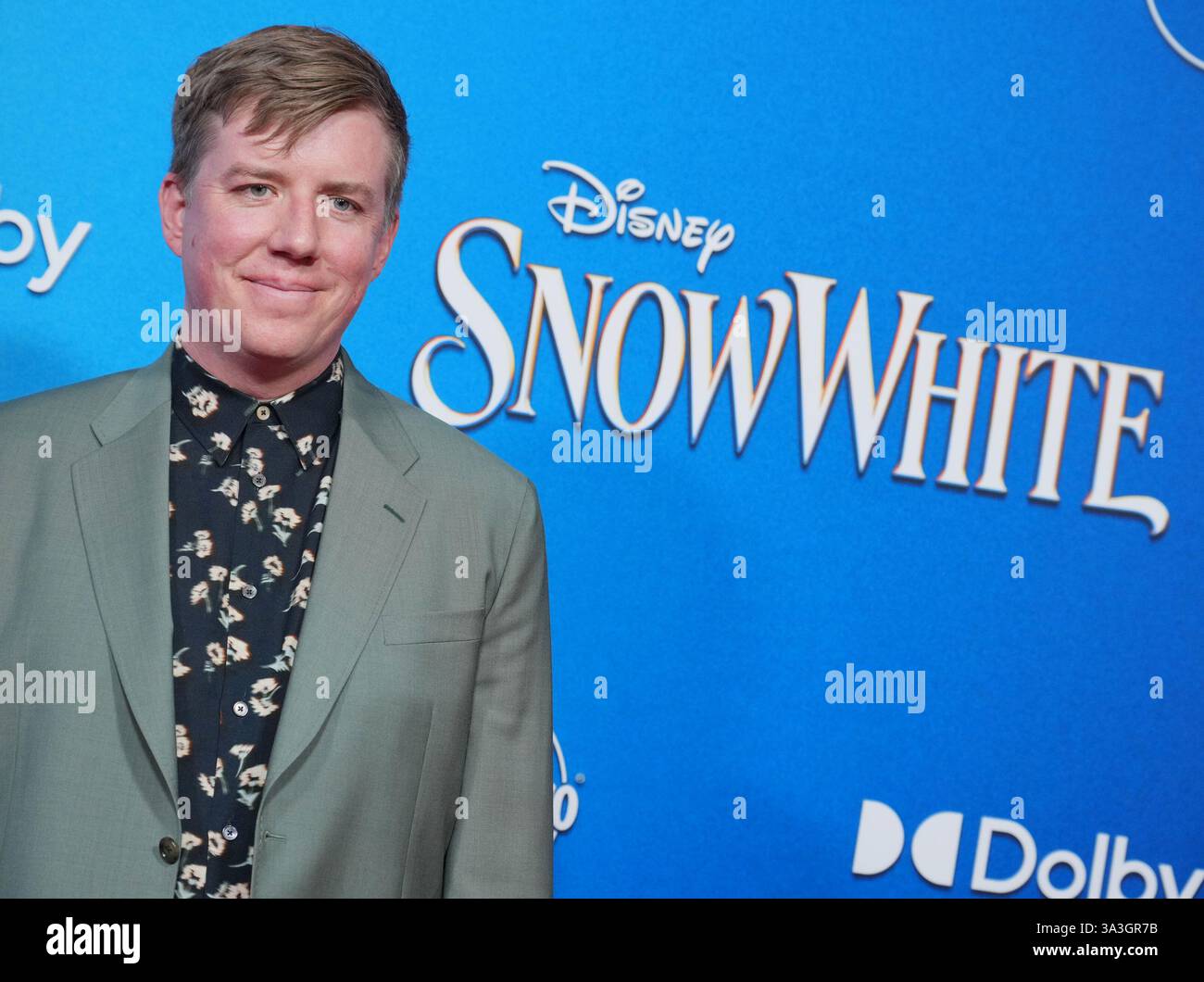 Jeff Morrow arrives at Walt Disney Studios' SNOW WHITE World Premiere held at the El Capitan in ...
