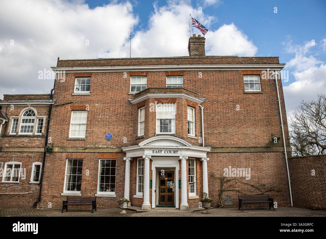 Meridian Hall & East Court, East Grinstead Stock Photo - Alamy